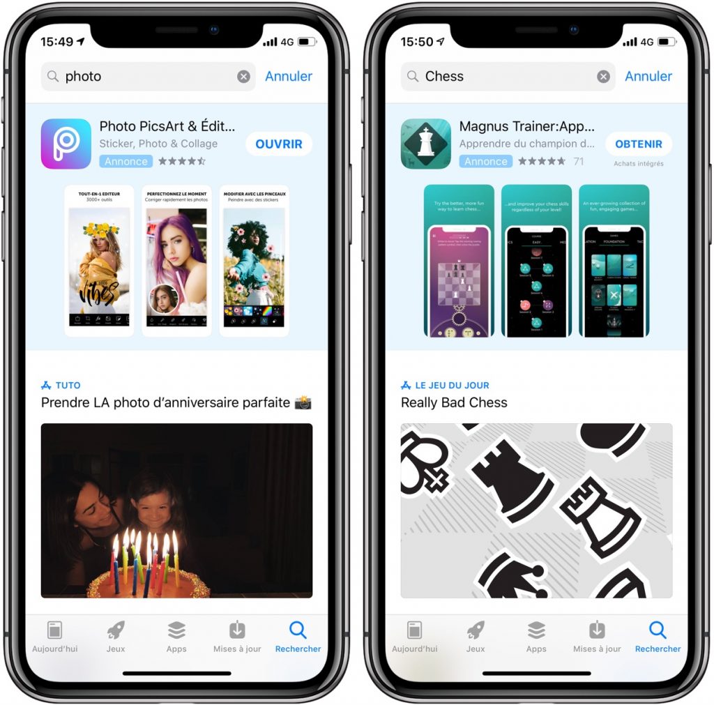 Les pubs sur l'App Store : un business florissant pour Apple selon Tim Cook