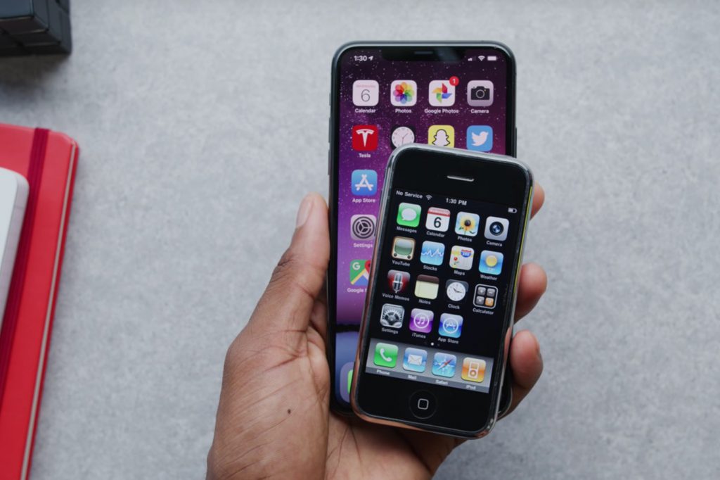Quelles sont les différences entre l'iPhone de 2007 et l'iPhone 11 Pro