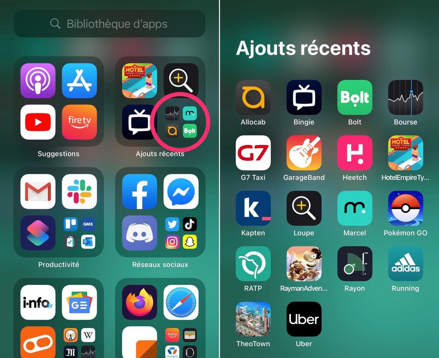 Tous les trucs et astuces de la bibliothèque d’apps (App Library)