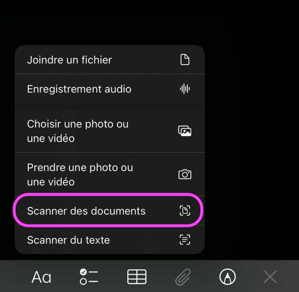 Comment scanner facilement un document avec Apple Notes sur iPhone