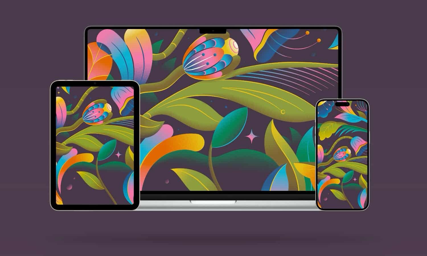 Sélection de 9 superbes fonds d'écran pour iPhone, iPad et Mac