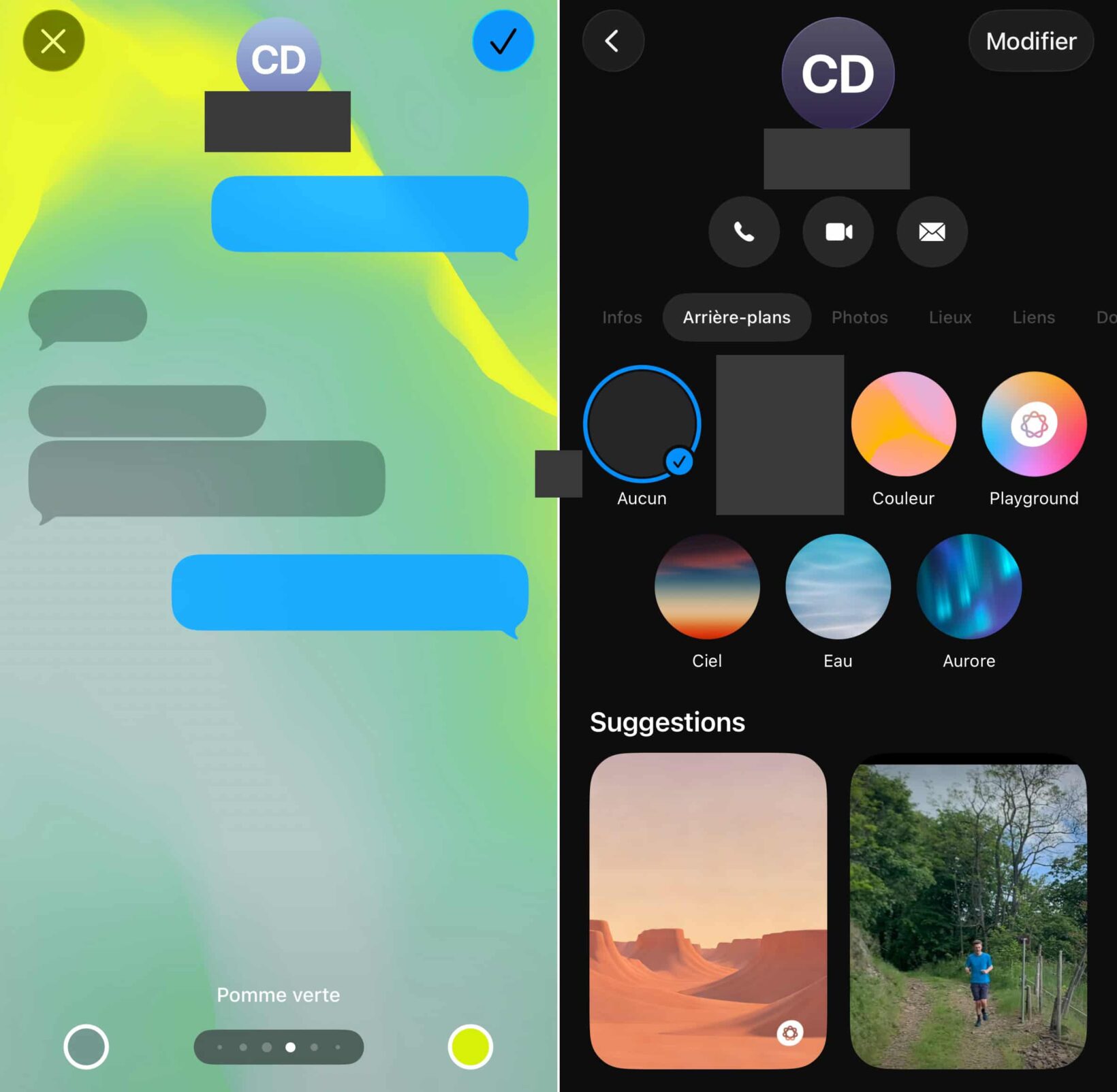 iOS 26 : toutes les nouveautés de l'app Messages