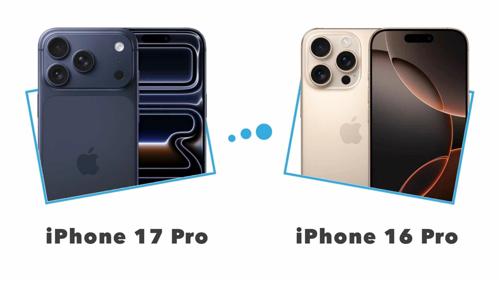 iPhone 17 Pro vs iPhone 16 Pro : lequel choisir ? Notre comparatif complet