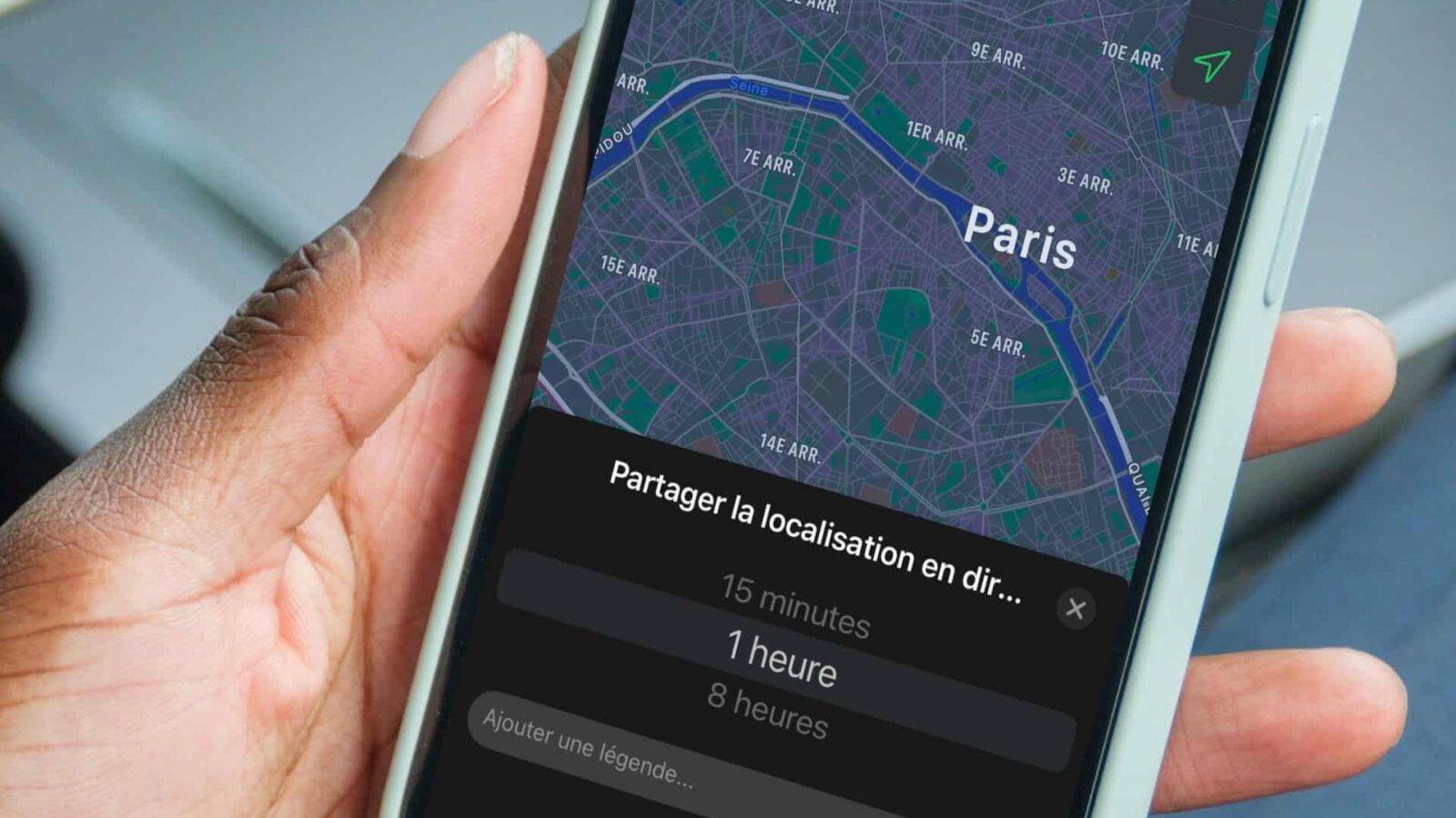 Comment partager sa position dans WhatsApp sur iPhone